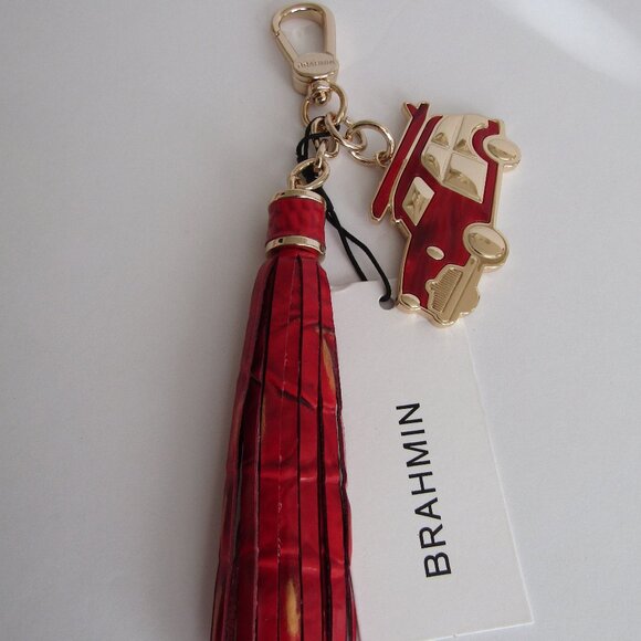 Brahmin | Bags | Brahmin Copa Car Tassel In Cardinal Melbourne New With ...